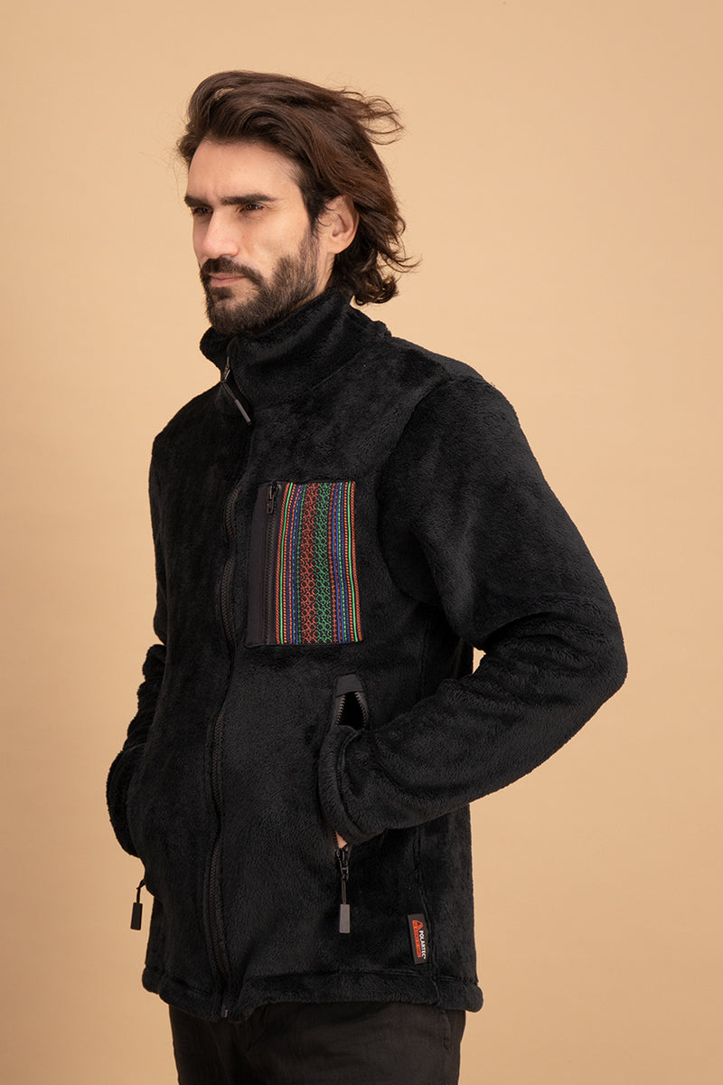 Chaman fleece Jacket - men – Santero Apparel